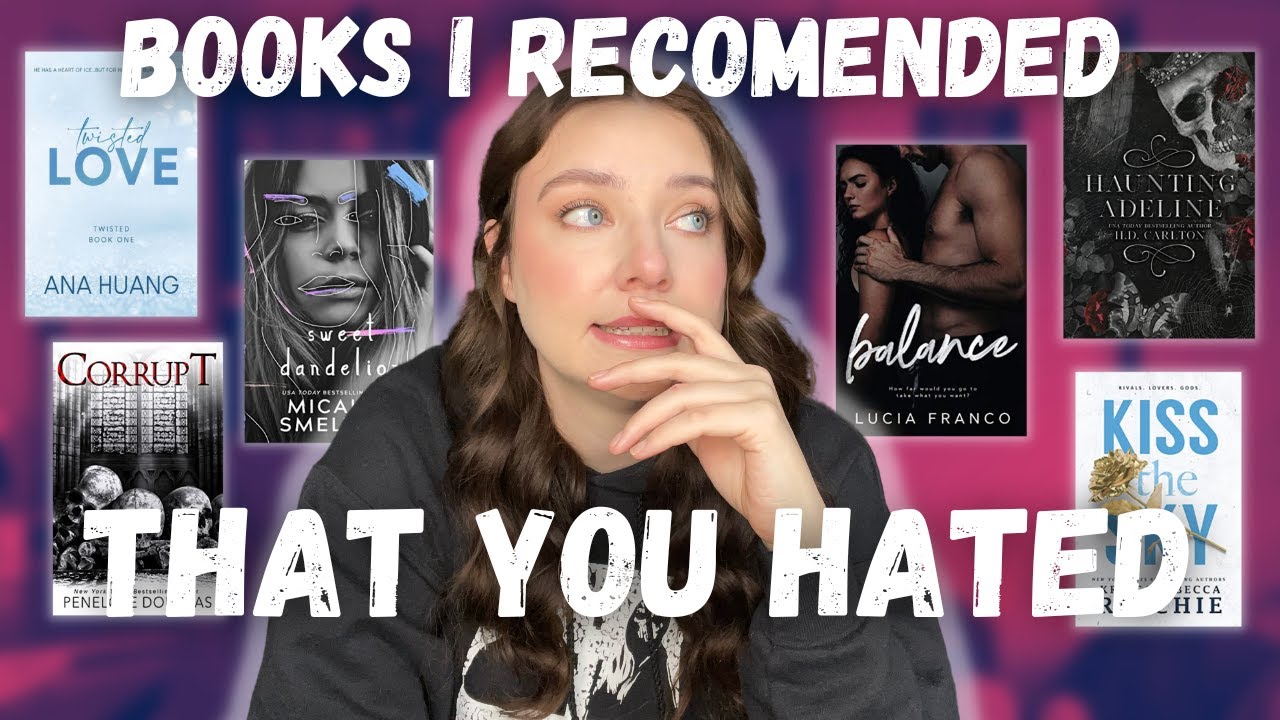 Reacting to Books I Recommended That You HATED🥲 - YouTube