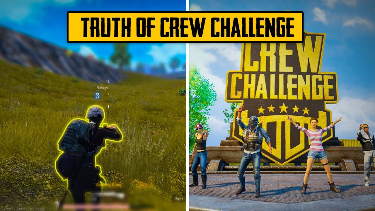 Truth of the CREW Challenge of PUBG Mobile - Every PUBG Player Must ...