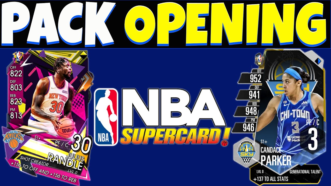 Newcomer & Filling Out The Roster | NBA Supercard Pack Opening - YouTube