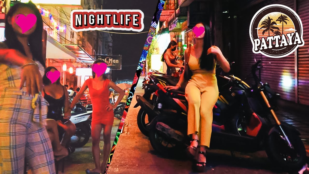 Pattaya Soi Chaiyapoon, Soi Lengkee Nightlife Scenes - June 2022 (4k) - YouTube
