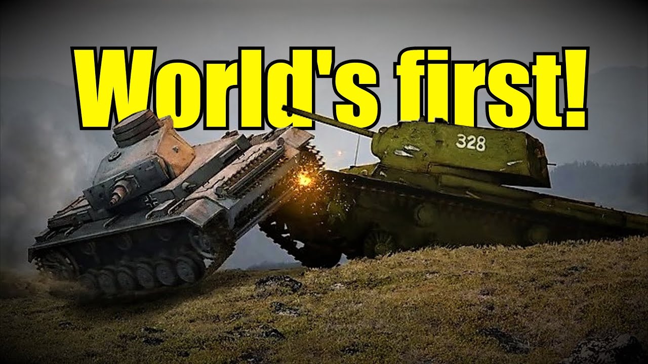 A unique case in history! Who made the world's first tank ram? - YouTube