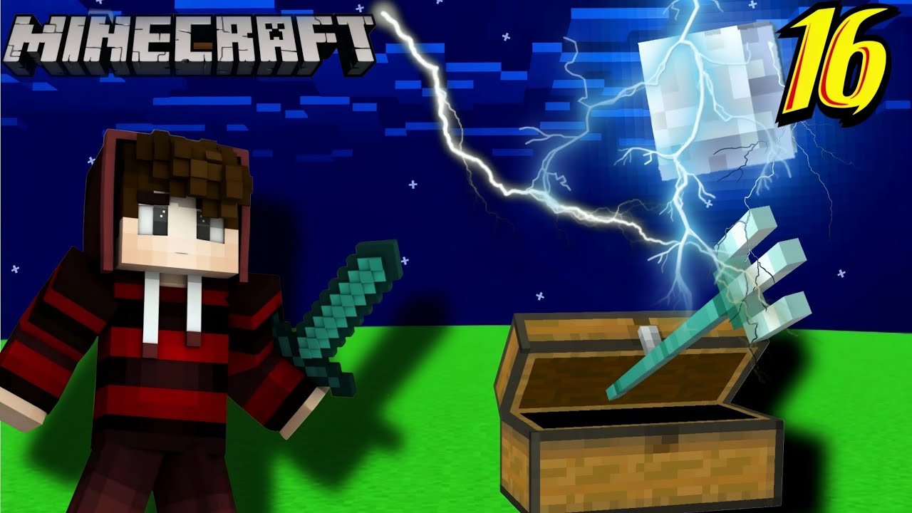 TIME' TO ENCHANT TRIDENT 🔱 ll MINECRAFT SURVIVAL ll Ep#16 - YouTube