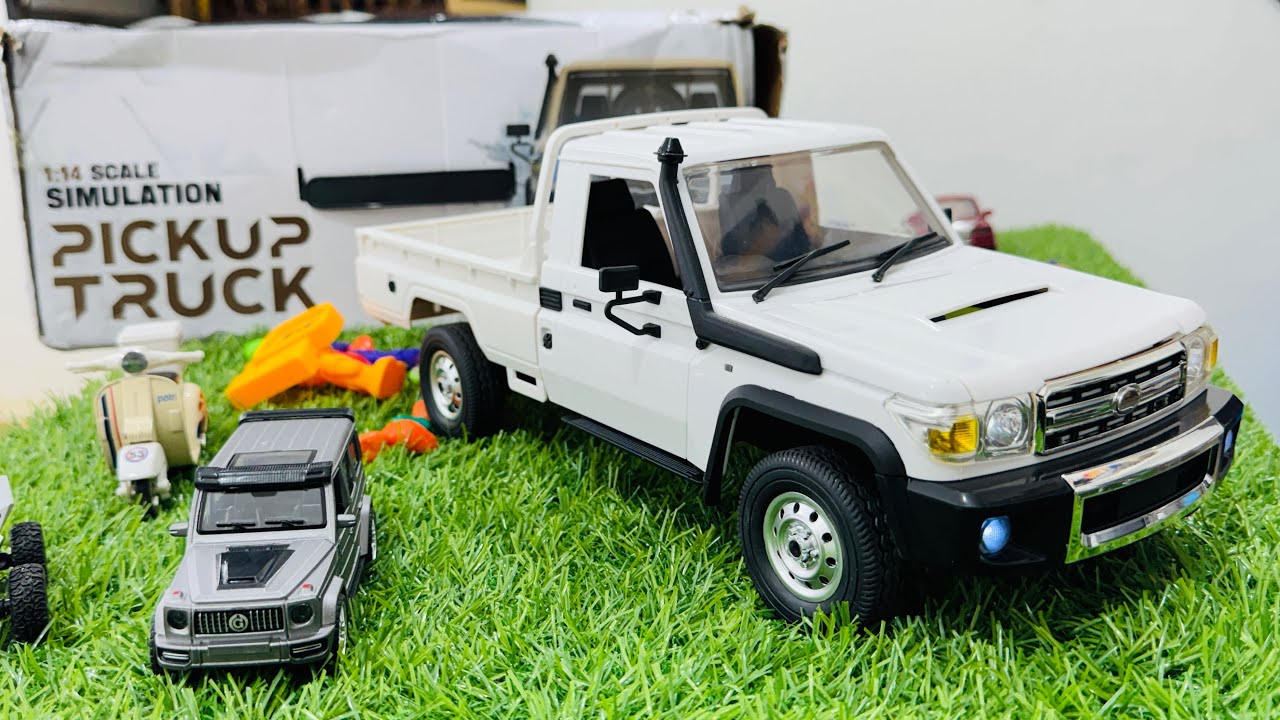 Remote control Toyota Land Cruisers 4x2 Delivery Truck unboxing @RC ...
