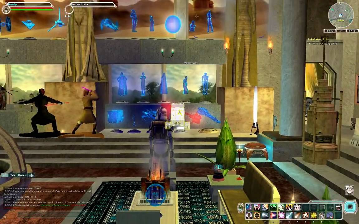 Tour of SWG Player City System - YouTube