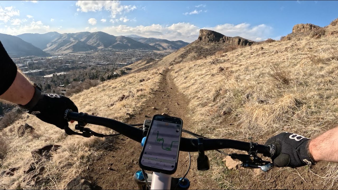 Olivine - Steep switchbacks & views above Golden - South Table ...