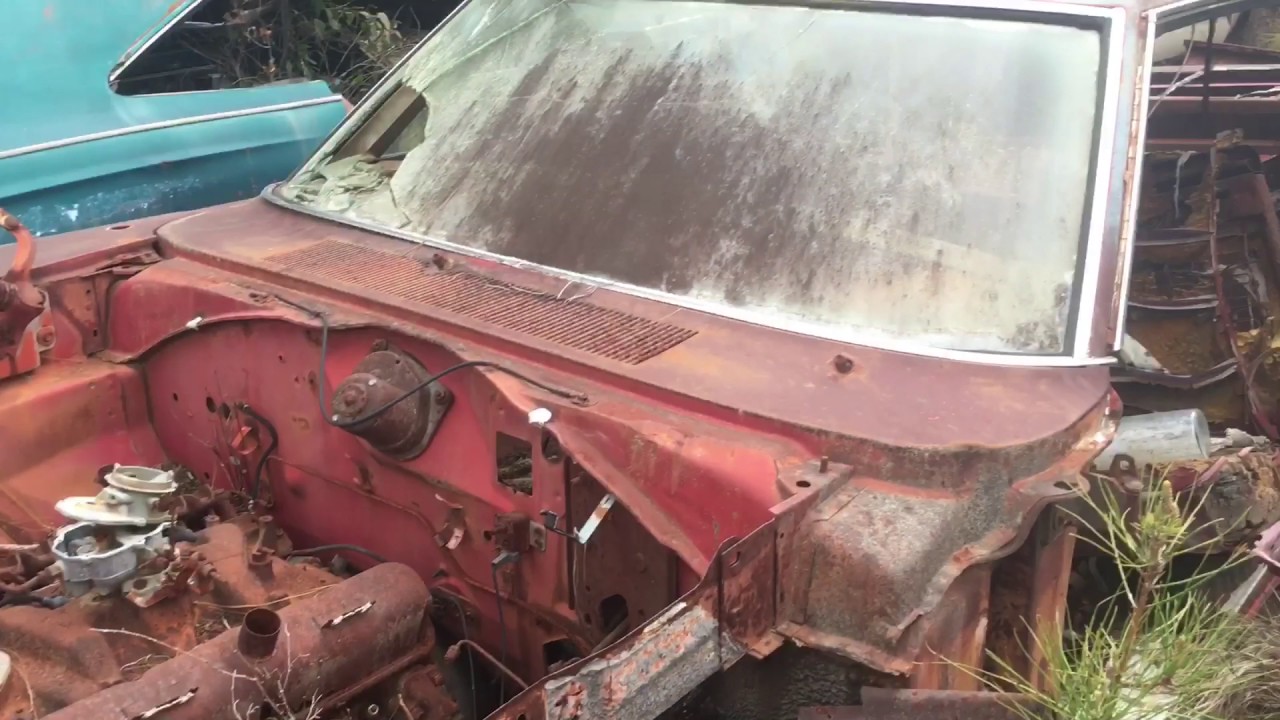 1968 Dodge Charger in Junkyard - YouTube