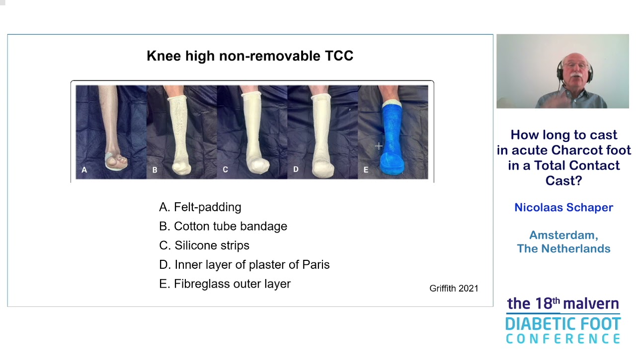 Nicolaas Schaper - How long to cast in acute Charcot foot in aTotal ...