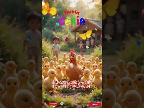 Anak Ayam Piyik-Piyik 🐥 | Lagu Anak Indonesia #Shorts #laguanak #laguanakanak