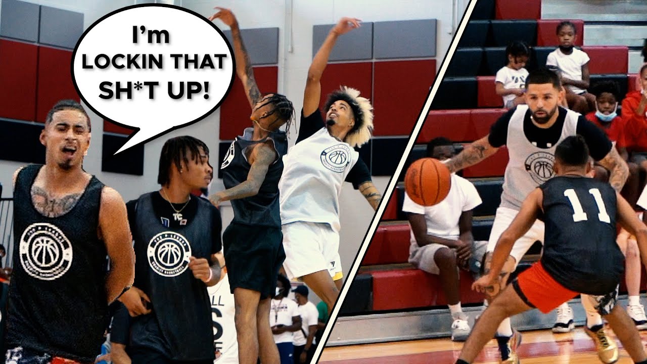 Whit3 Iverson Goes Off For 50 Pts VS Julian Newman & Clamp God! - YouTube