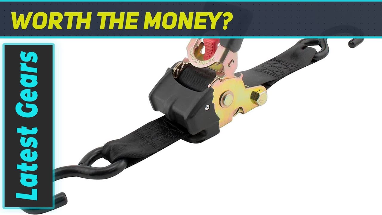 Erickson 34416 Pro Series Black 2" x 10' Retractable Ratcheting Tie ...