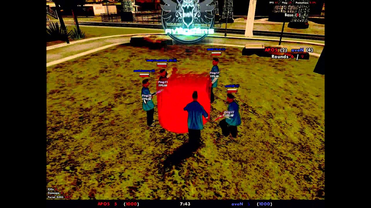 [SAMP:WAR] Korea Clan Avengers Slow Walkkk - YouTube