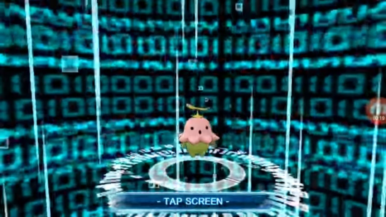 Digimon Links Digivolving Yokomon and Tanemon - YouTube