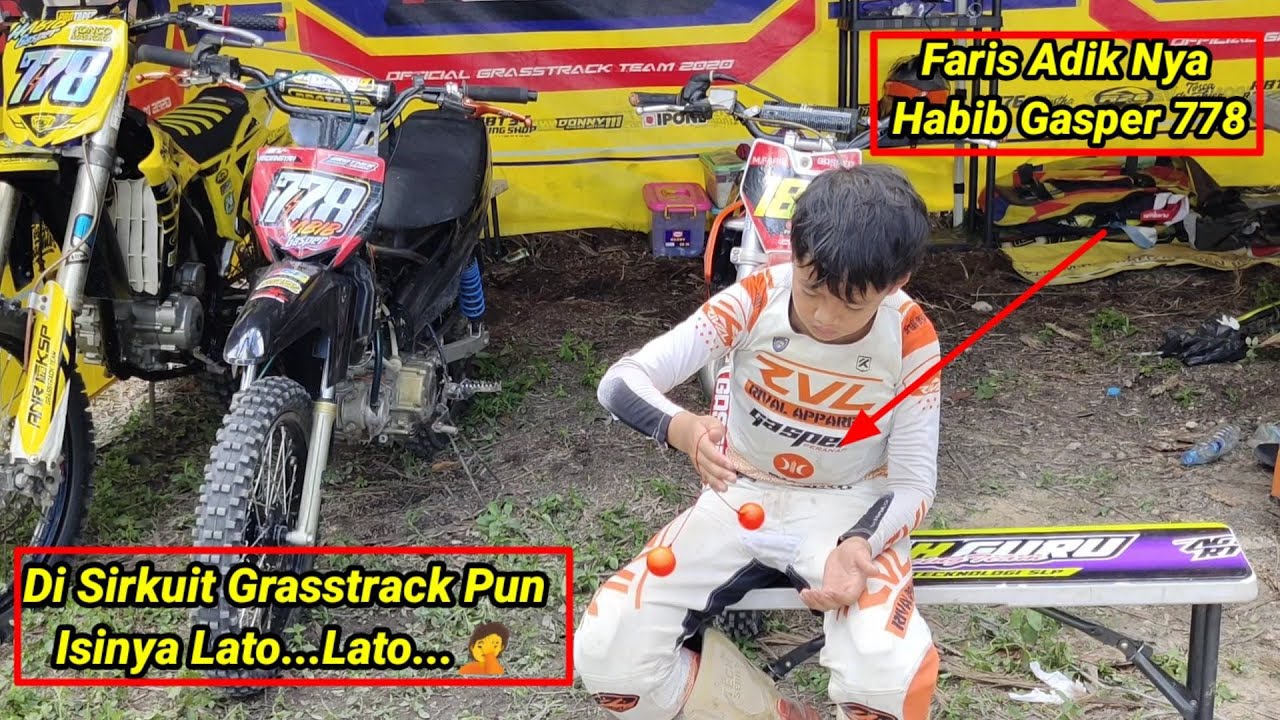 Situasi Sirkuit Belutu, Kandis Riau Malah Rame Lato..Lato...‼️ - YouTube