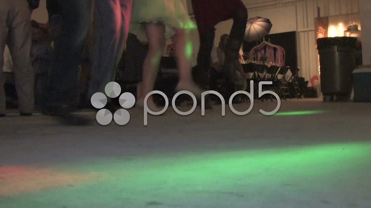 Line clog dancing at wedding reception. Stock Footage - YouTube