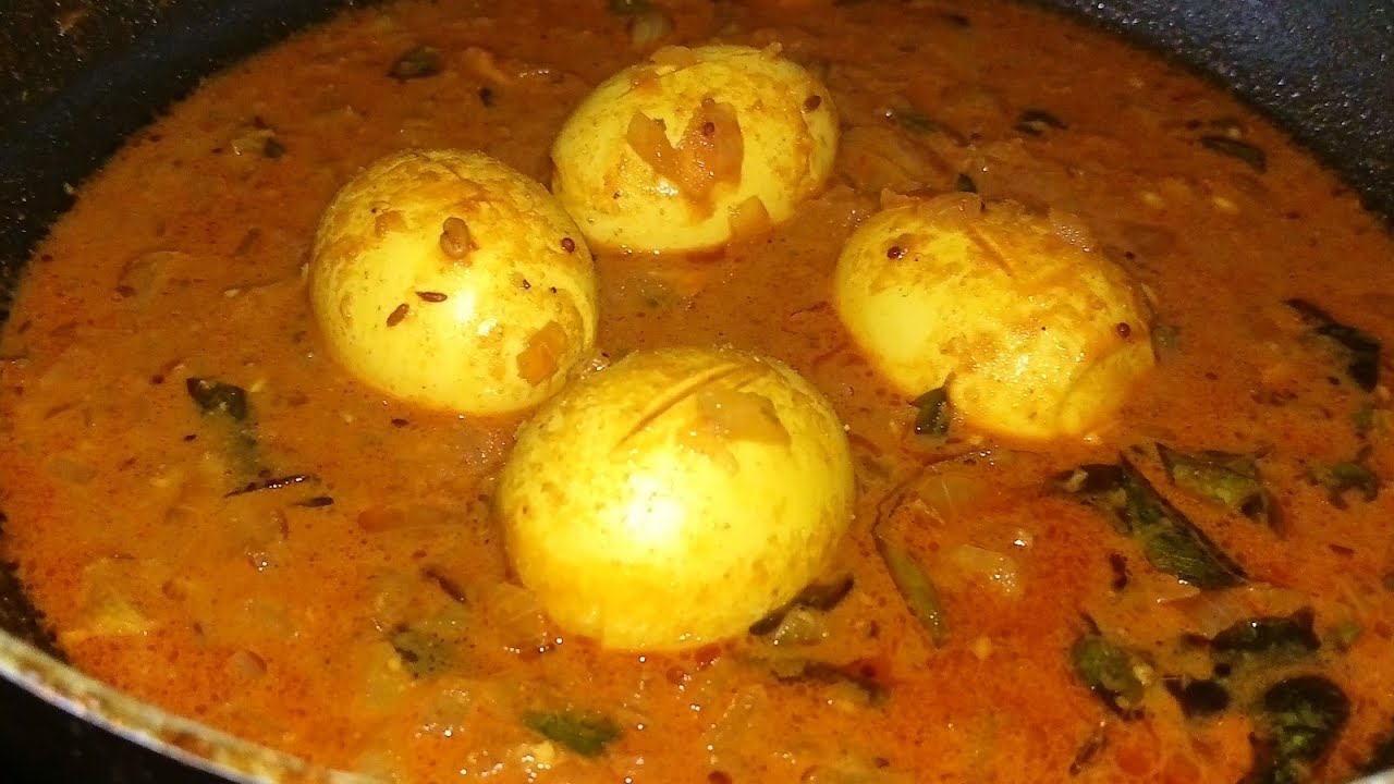 kodi guddu pulusu recipe in telugu || egg pulusu || egg curry recipe ...