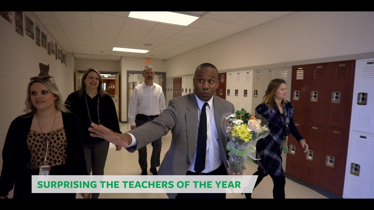 Surprising the 2020 Teachers of the Year - YouTube