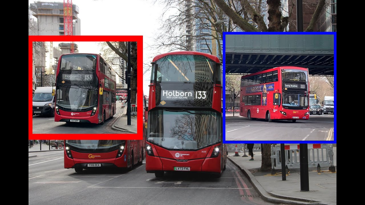 First day observations of routes 133 and 333 on their new contracts (20 ...