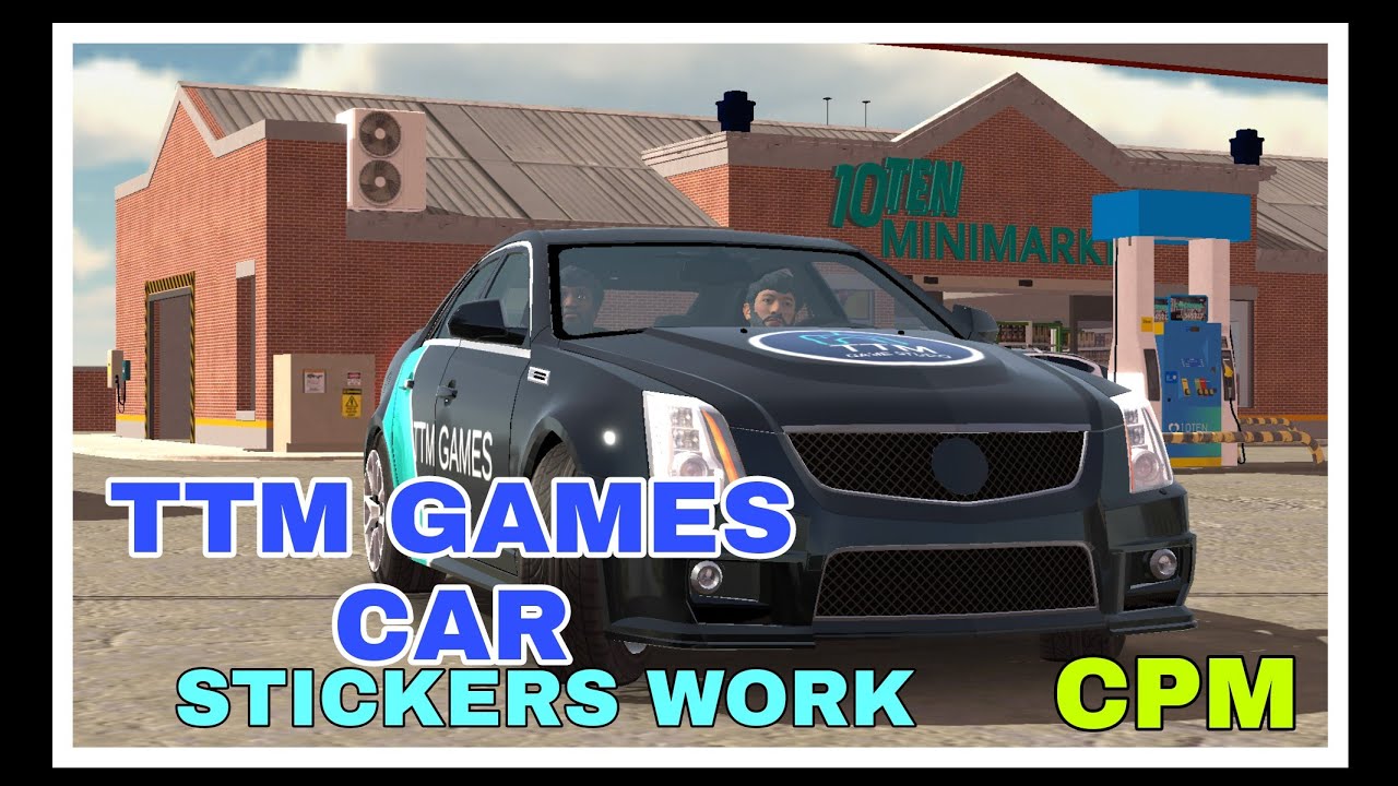 TTM GAMES 'S CAR DESIGN IN CPM(car parking multiplayer) ||S.A GAMING ...