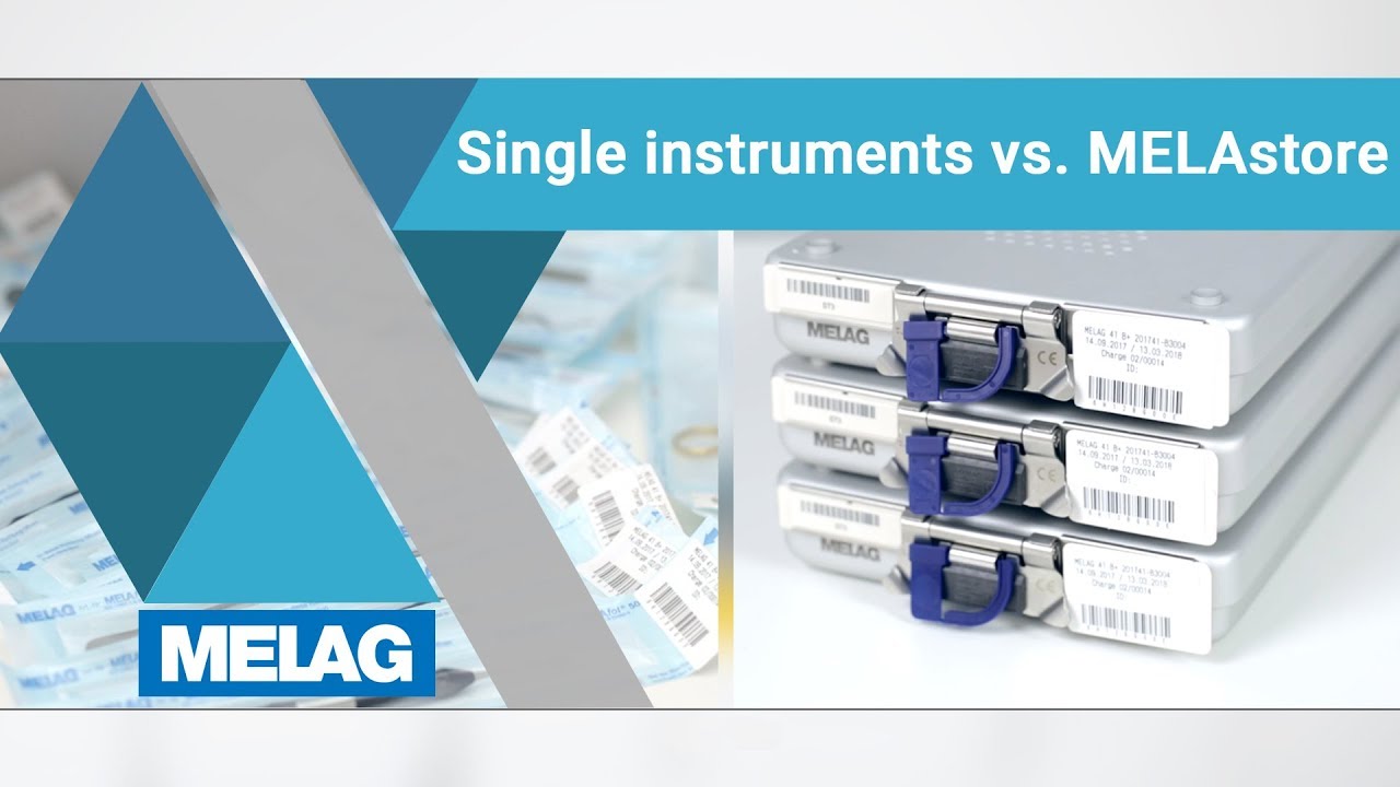 Instrument decontamination: Single instruments vs. MELAstore | MELAG ...