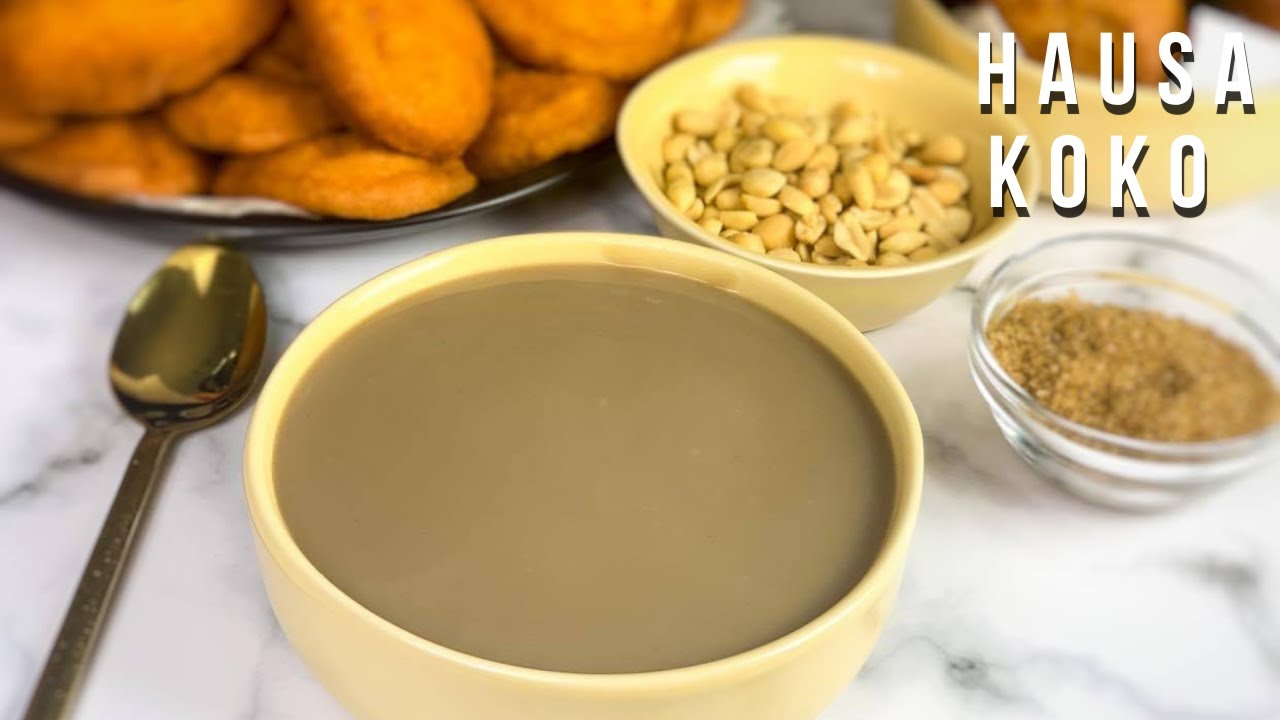 DETAILED GHANA 🇬🇭 HAUSA KOKO RECIPE FROM SCRATCH | Breakfast Series ...