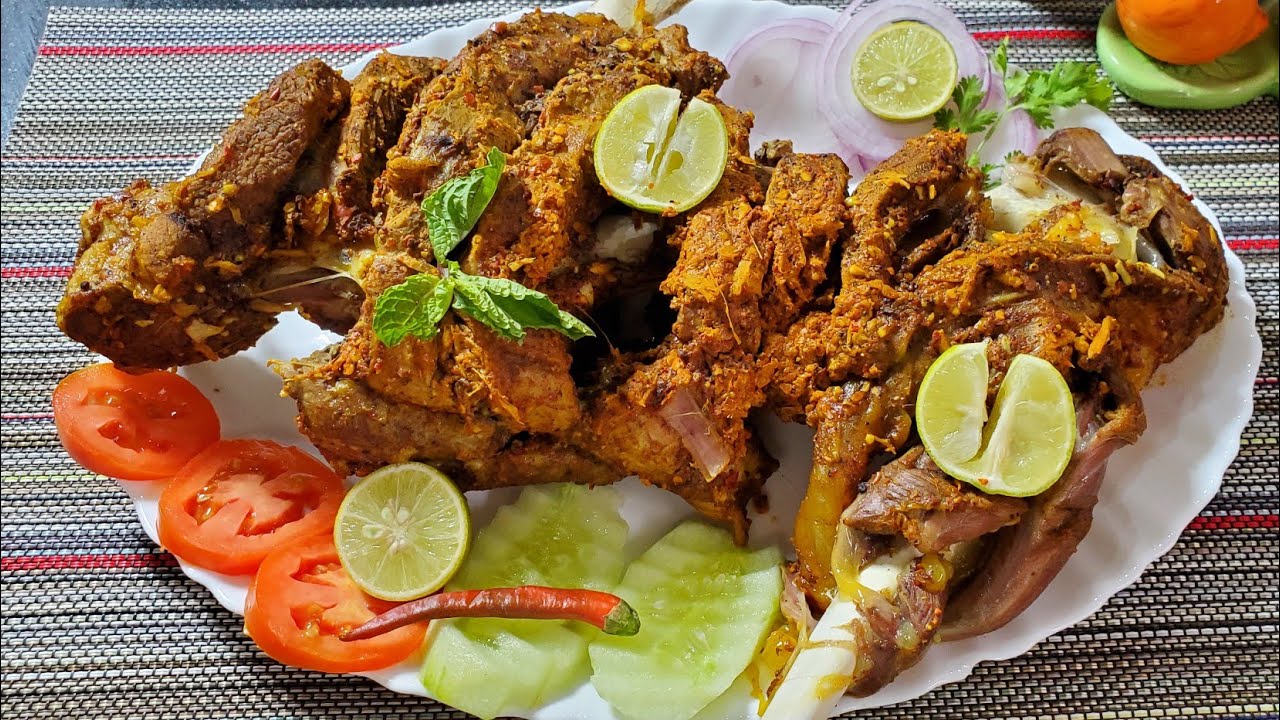 Mutton Raan Steam Roast|Easy & DELICIOUS Recipe By #pakistanfoodfactory ...