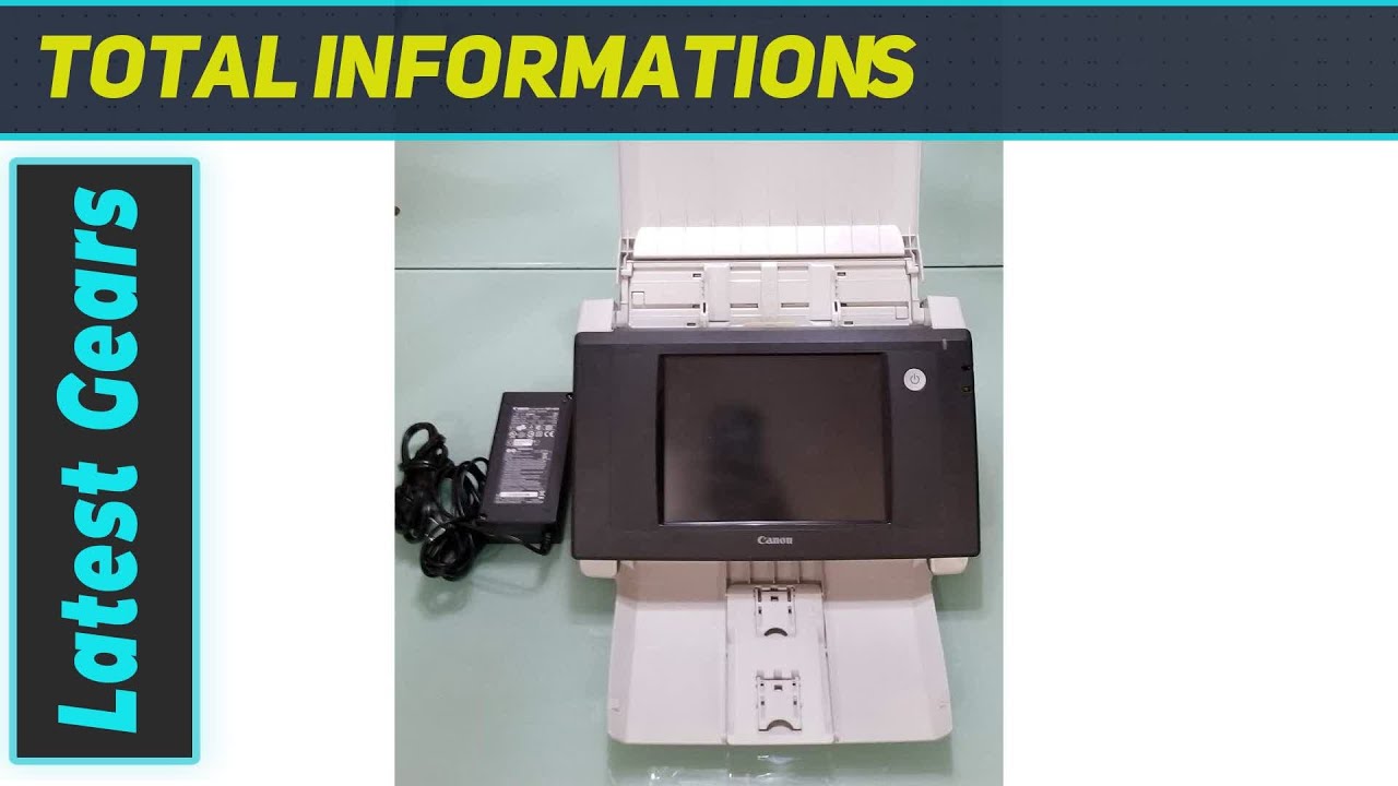 Canon imageFORMULA ScanFront 300 Networked Document Scanner Overview ...