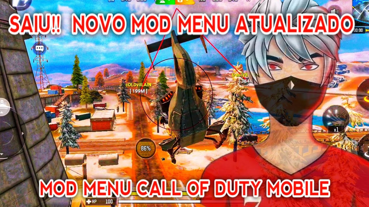 🔥 MOD MENU CALL OF DUTY MOBILE ATUALIZADO ESP BOX,ESP NAME, ESP LINE ...
