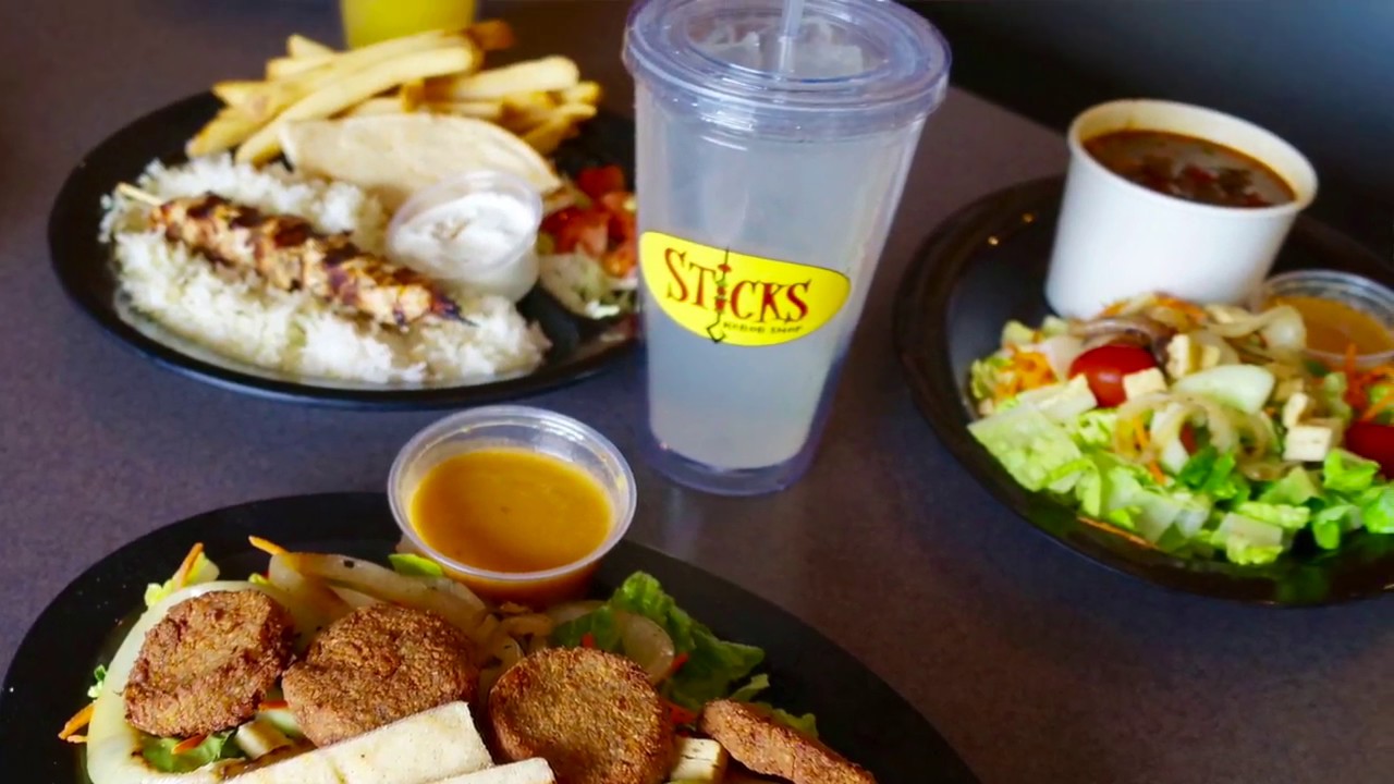 On Location And Behind The Scenes At Sticks Kebob Shop! - YouTube