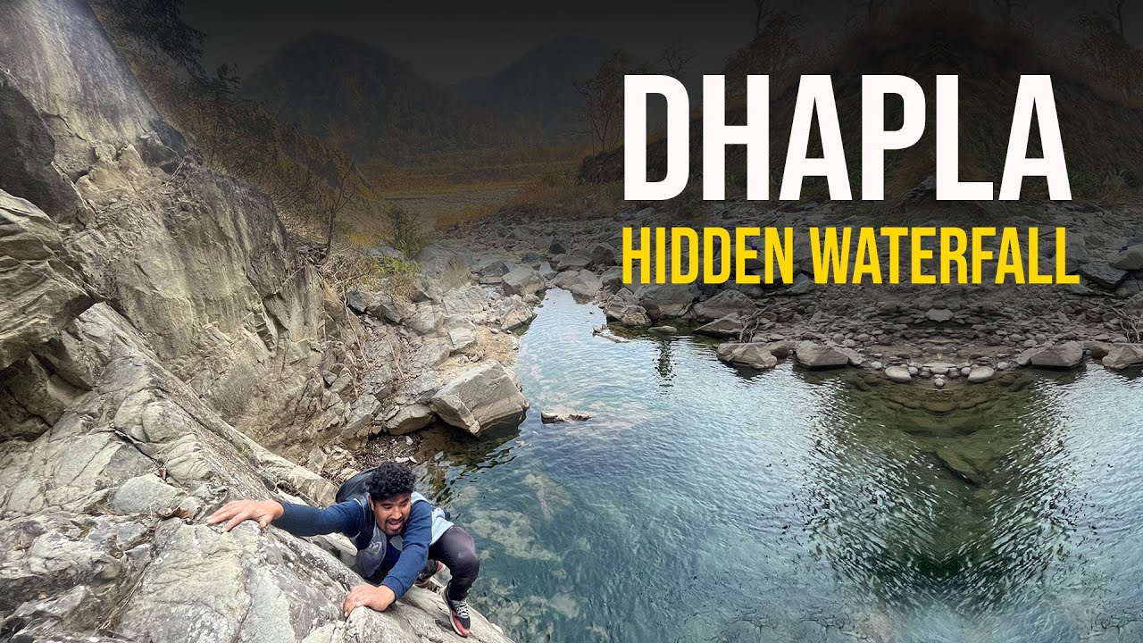 DHAPLA HIDDEN WATERFALL 😱 ️ - YouTube