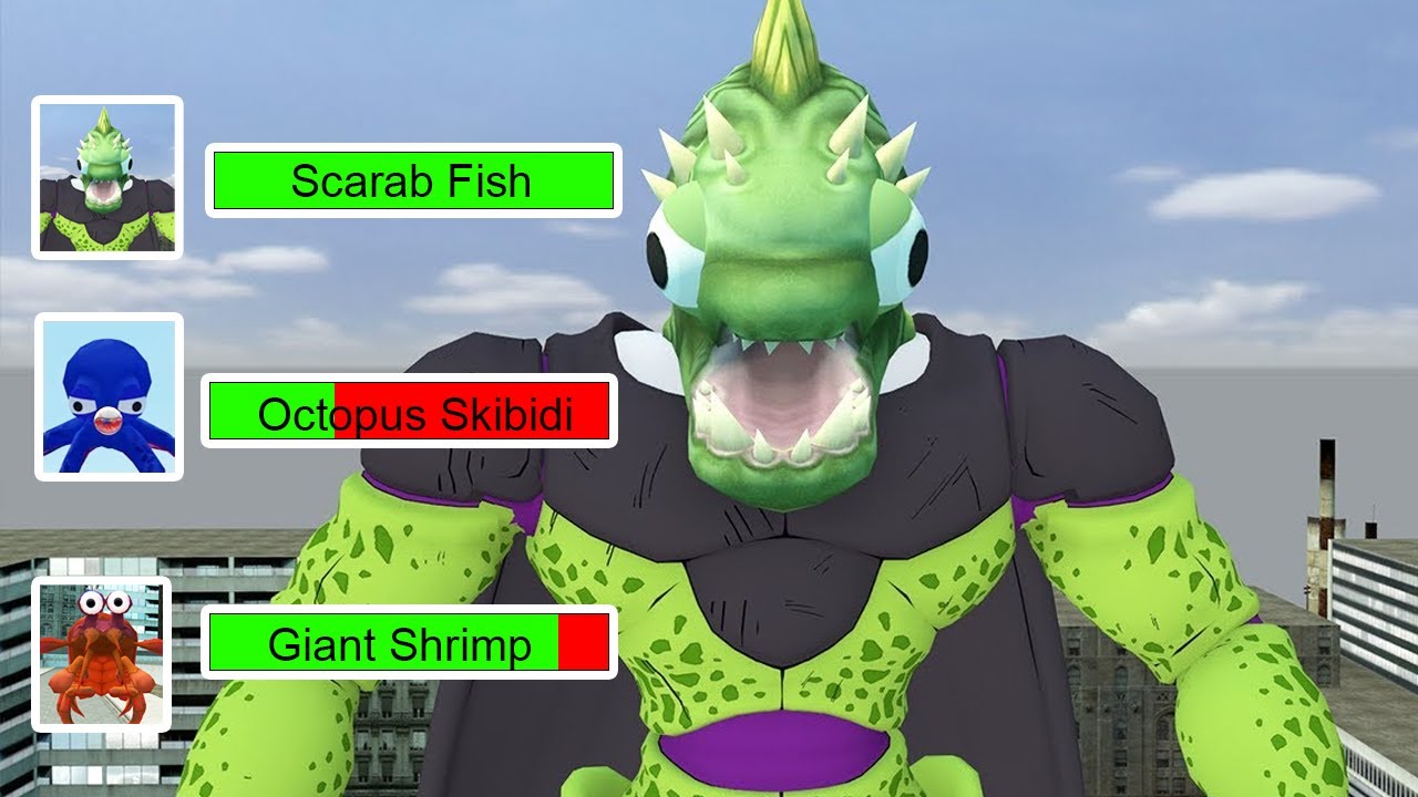 The Fish 1 - 36 With healthbars And Boss Fight (Full Edition) | Scarab ...