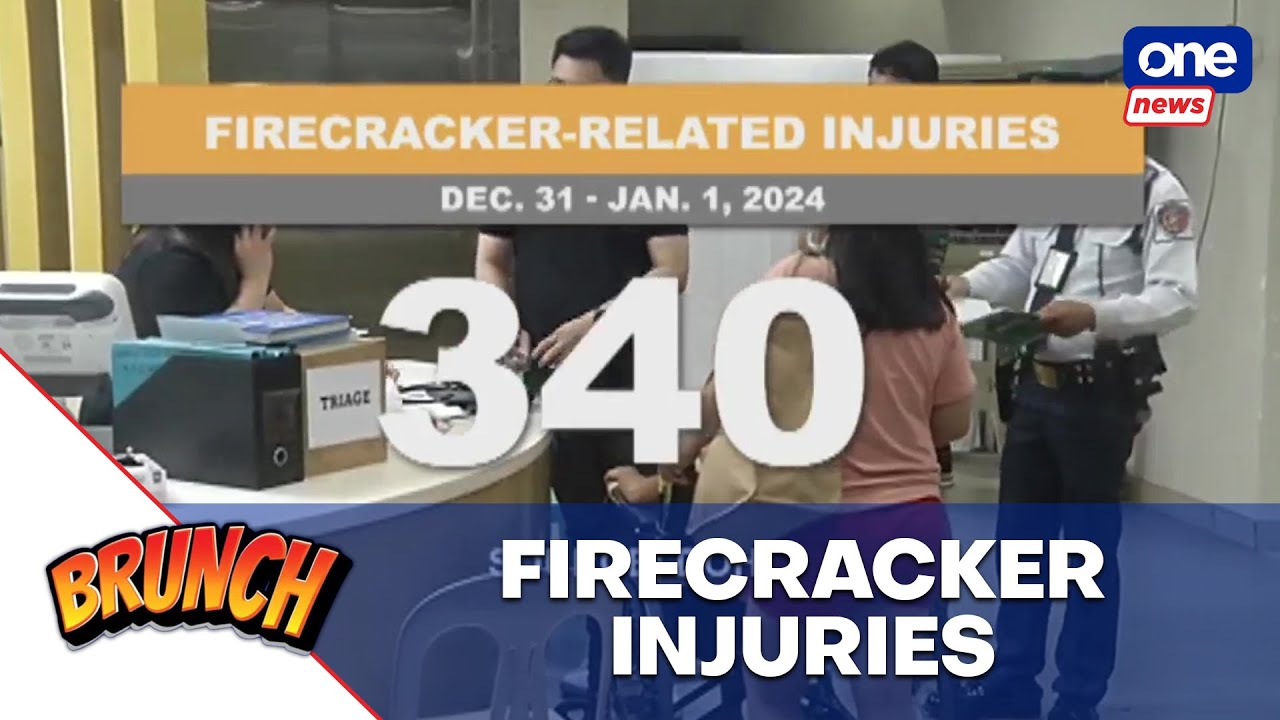 Firecracker-related injuries hit 340 - YouTube