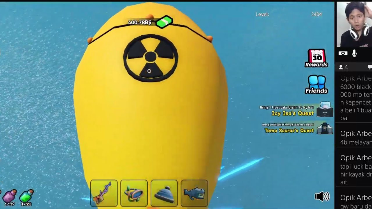 Live Roblox Ngabuburit mancing giant nuke fish. Go fishing - YouTube