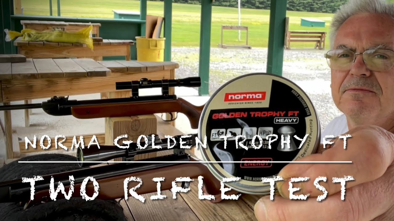 Norma Golden Trophy FT heavy round nose 9.1 gr pellets. Feinwerkbau 124 ...