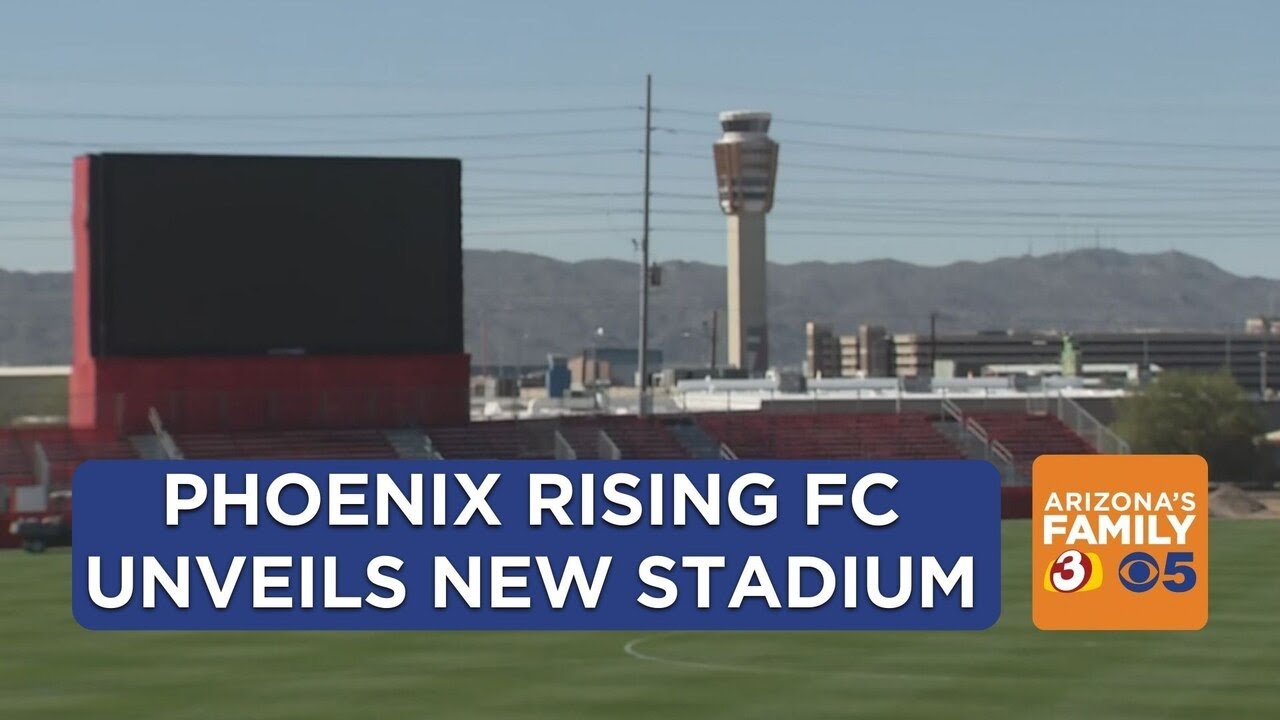 Phoenix Rising FC unveils new stadium ahead of season start - YouTube
