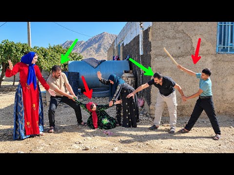Shahrouz slaps Behnam: Shahrouz abducts Fatemeh for marriage.