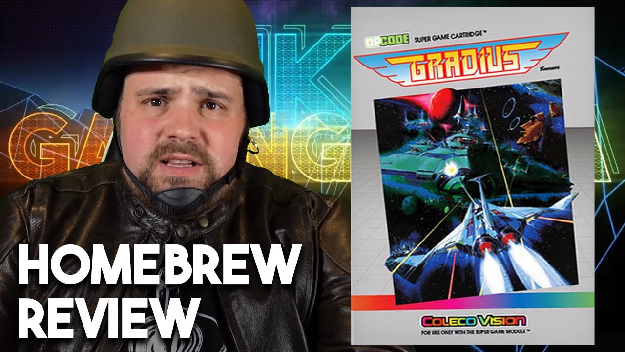 Gradius for Colecovision - MGG Homebrew Game Review - YouTube