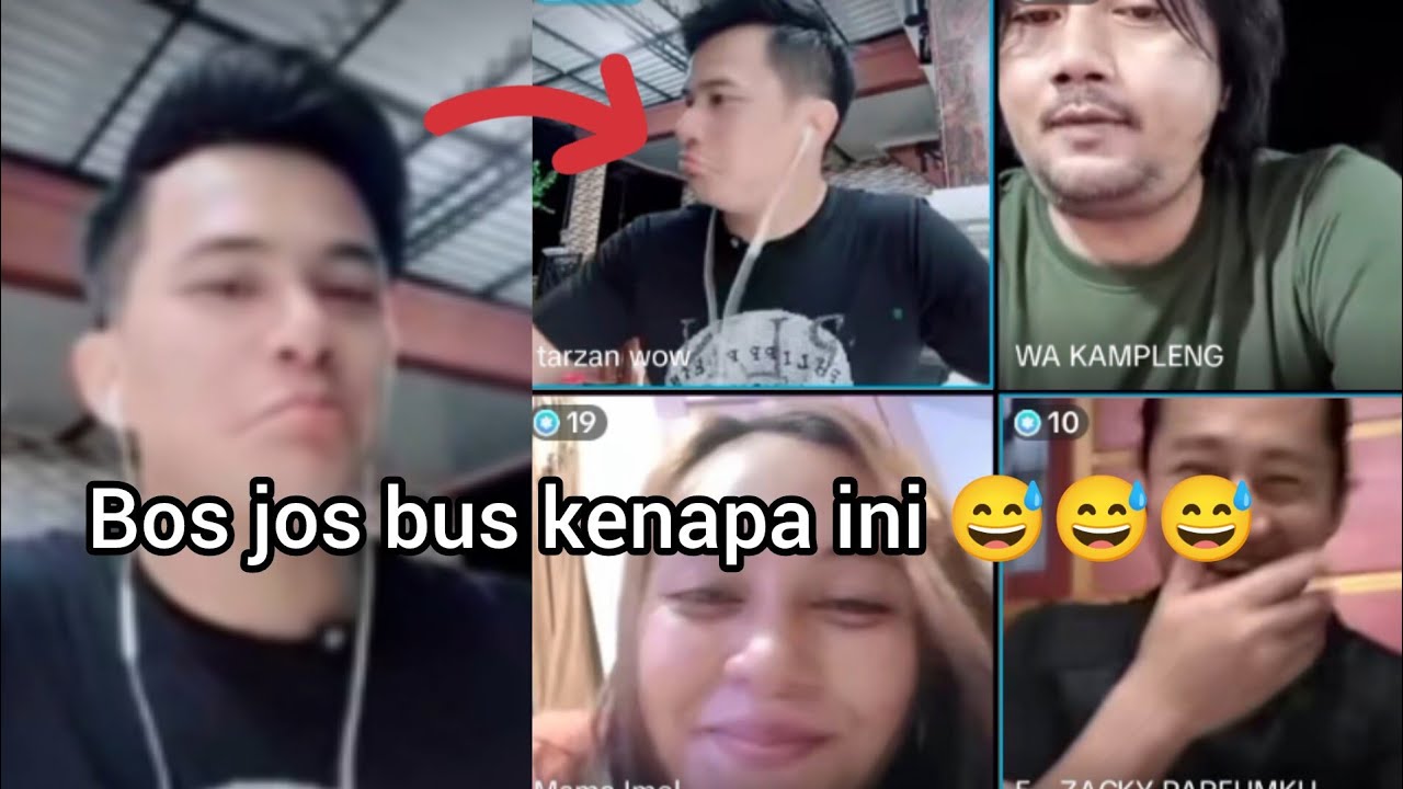 BOS JOS BUS_DI HIBUR DENGAN NYANYIAN WA KAMPLENG SAMBIL NGOBROL SANTAI ...