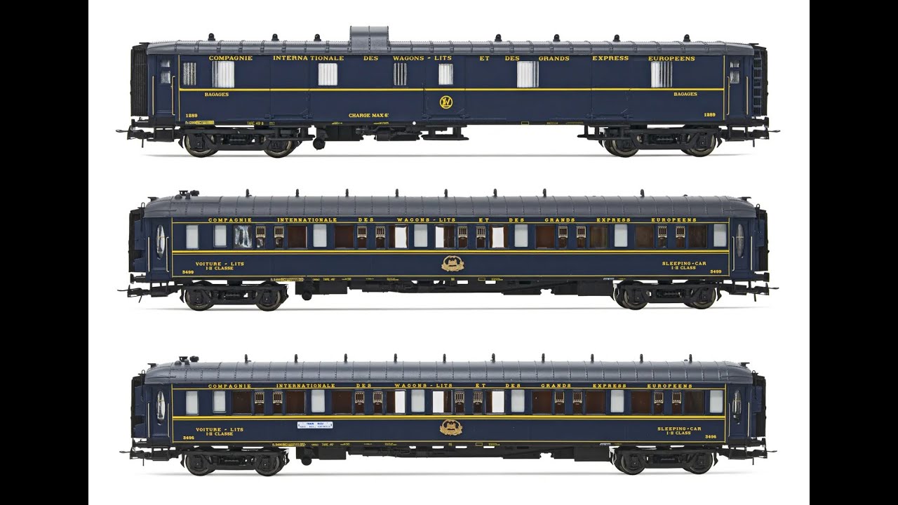 Jouef SNCF 241 P6 "Mistral" Mountain locomotive pulling SNCF "Le Train ...