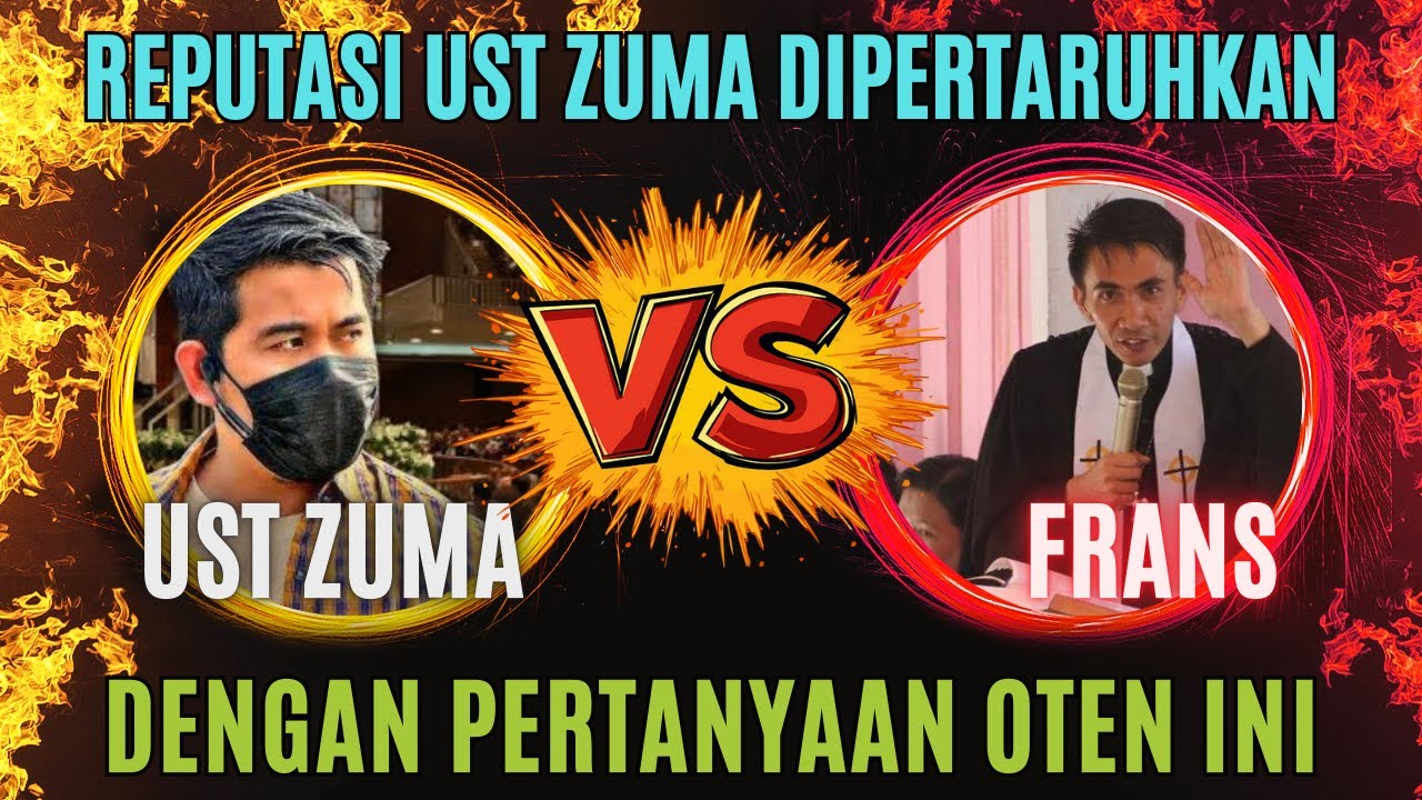 MENCEKAM !!! SAAT REPUTASI UST ZUMA DI PERTARUHKAN | DEBAT ISLAM VS ...