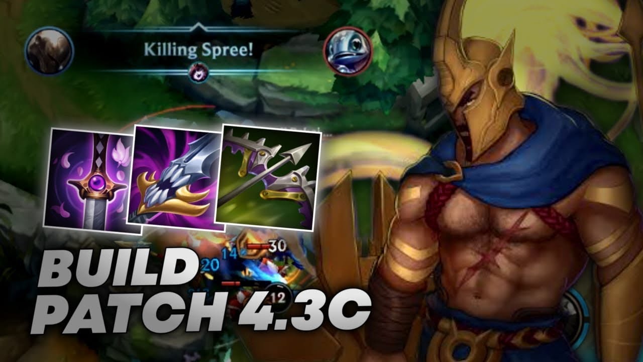 PANTHEON WILD RIFT : BEST BUILD JUNGLE IN PATCH 4.3C - SEASON 10 - YouTube