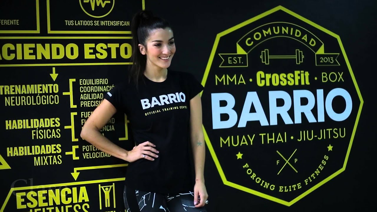 Eréndira Ibarra nos presenta su gimnasio - YouTube