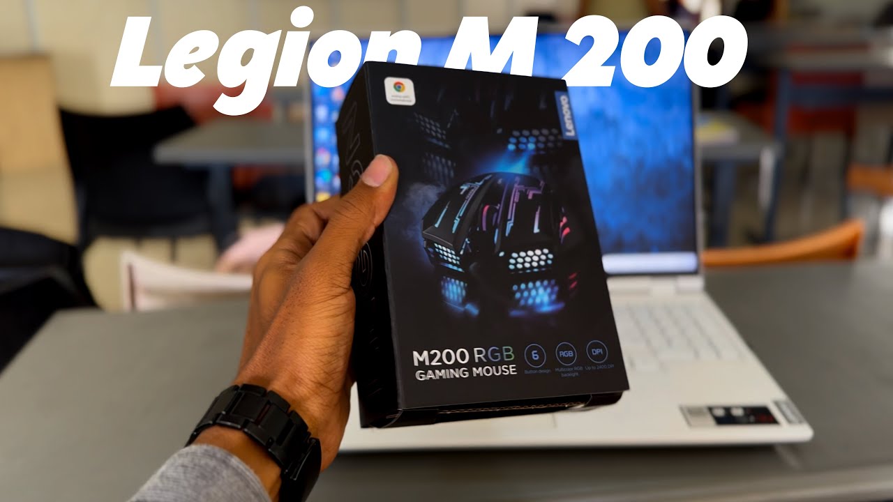 Lenovo legion m200 rgb gaming mouse Unboxing and review 🤯🔥 - YouTube