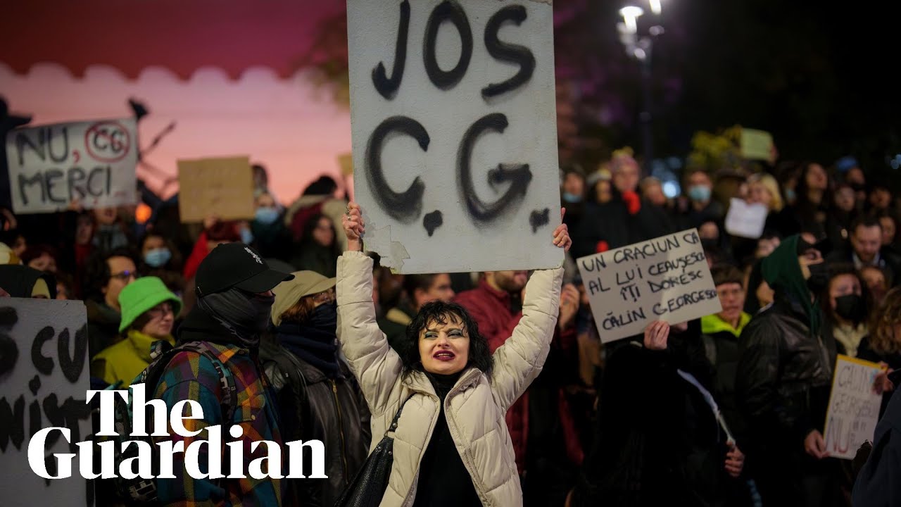 Students rally in Romania after shock win for pro-Russia candidate in ...