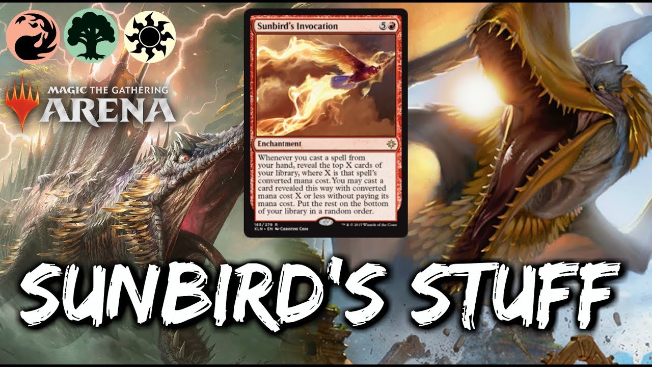 Sunbrid's Naya Stuff [MTG Arena] | Sunbird's Invocation Deck in M19 ...