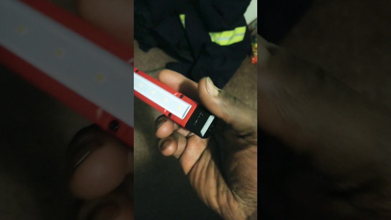 Milwaukee Magnetic Flood Light - YouTube