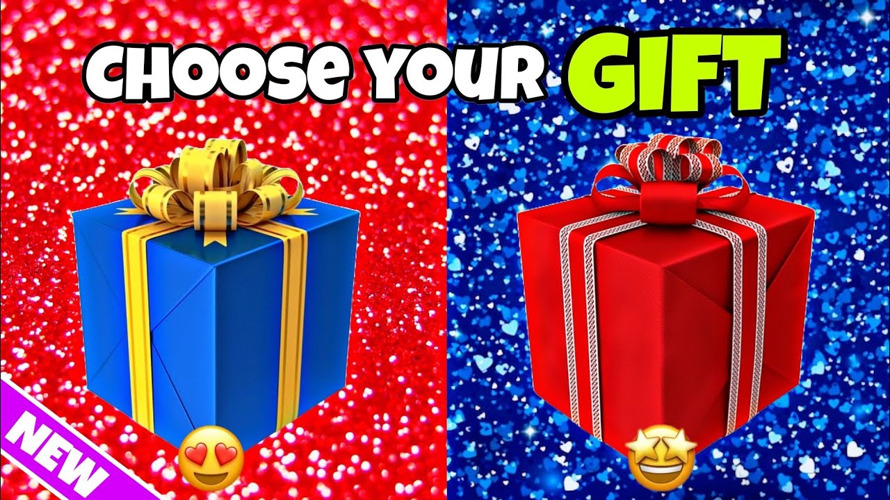 Choose your gift 🎁💝🤮🤩 || 2 gift box challenge || 1 good & the other bad ...