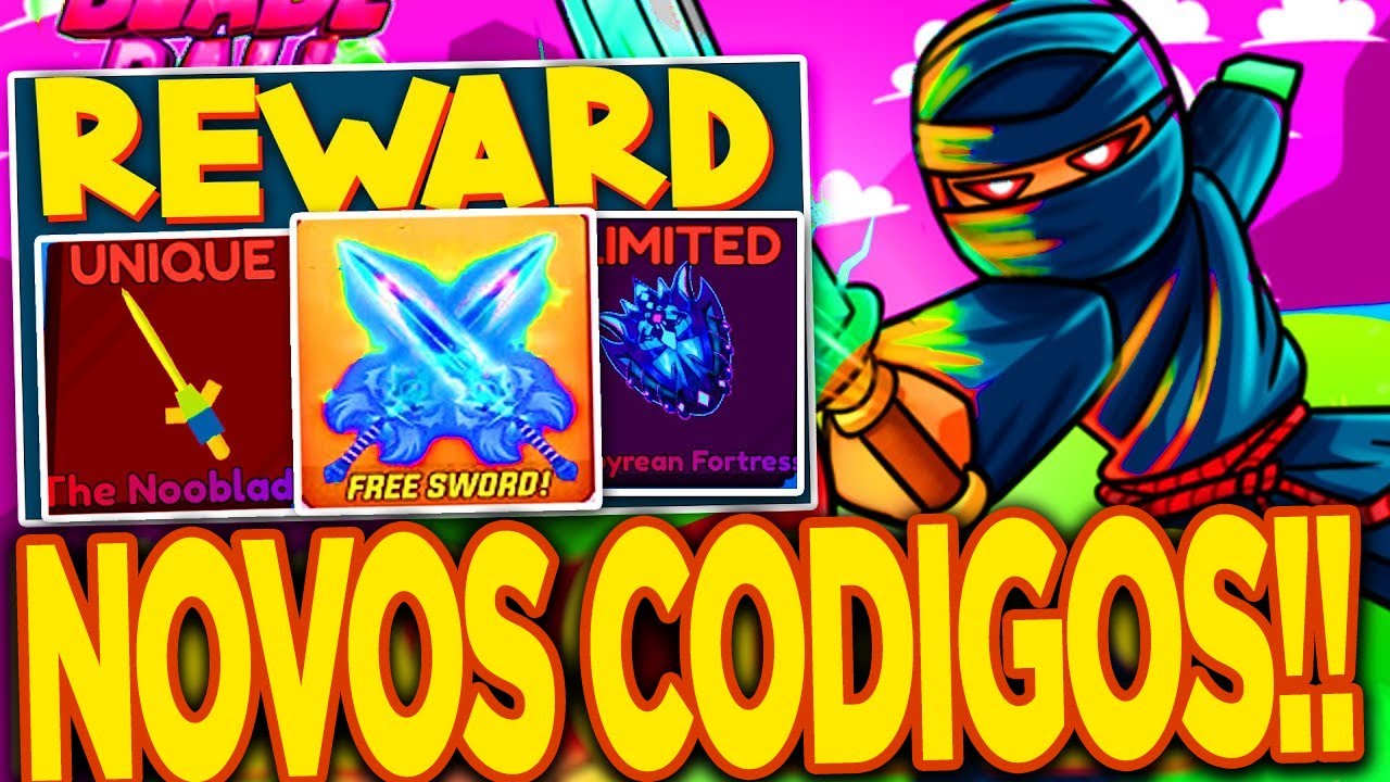 TODOS OS NOVOS CÓDIGOS no BLADE BALL!! (SWORD RARA GRATIS) ROBLOX NEW ...