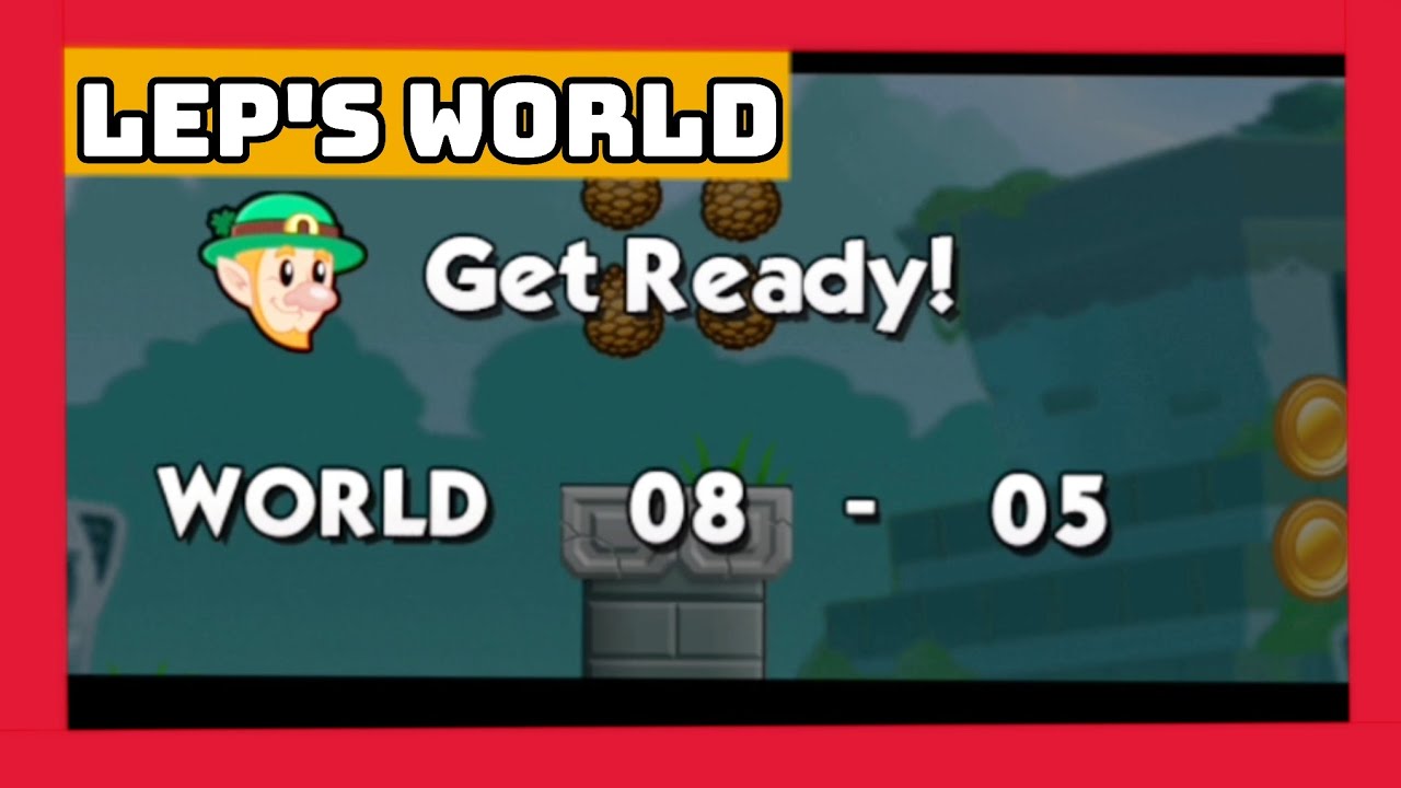 Lep's World - World 08 Nível 05 Gameplay - YouTube