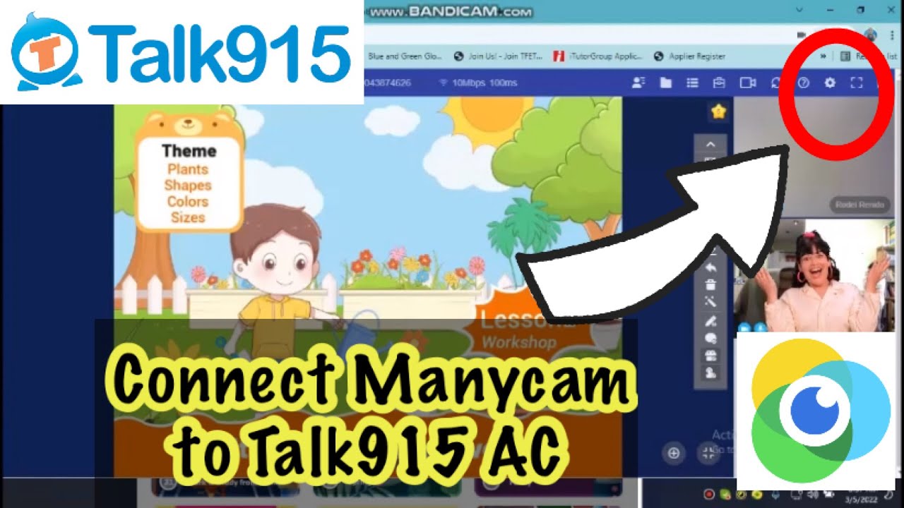 Talk915 to Manycam - YouTube