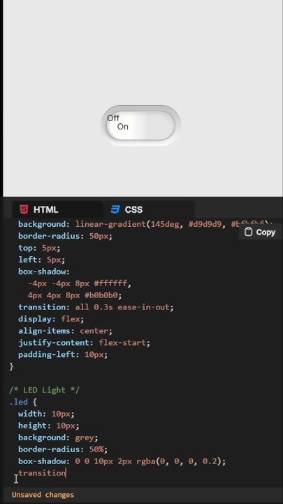 🔥Day 37: Toggle Button | CSS | 100 Days Challenge 🚀#coding ... 🔥Day 37: Toggle Button | CSS | 100 Days Challenge 🚀#coding ...